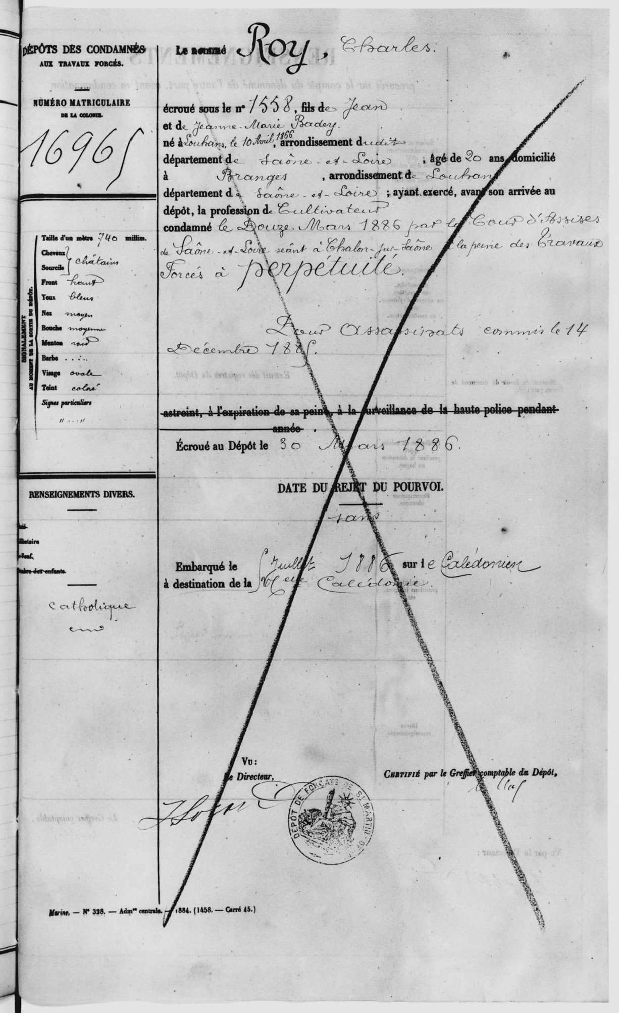 28 février 1941, décès de Charles ROY – Aux Vieux Bourguignons